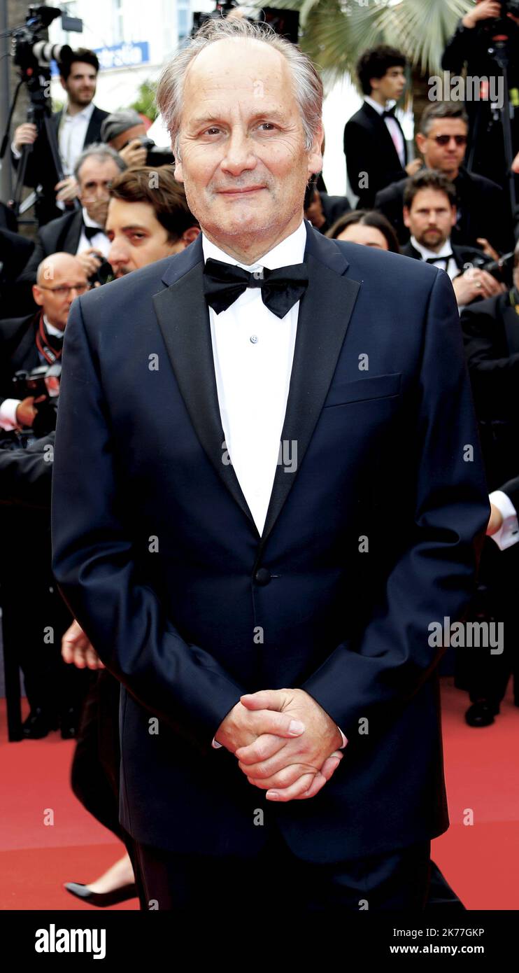 French actor Hippolyte Girardot arrives for the screening of the film ...