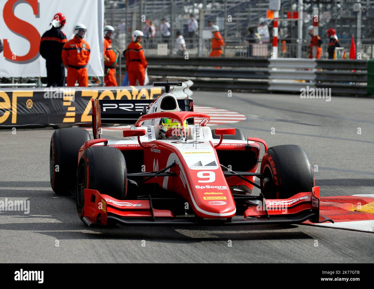 Mick Schumacher, Prema Racing during Formula 2 practice at the Circuit ...