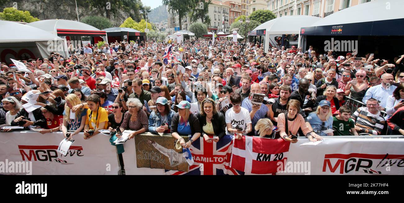 Monaco le 24/05/2019 - Formule 1 - Monaco Grand Prix - Fan Zone MGP ...