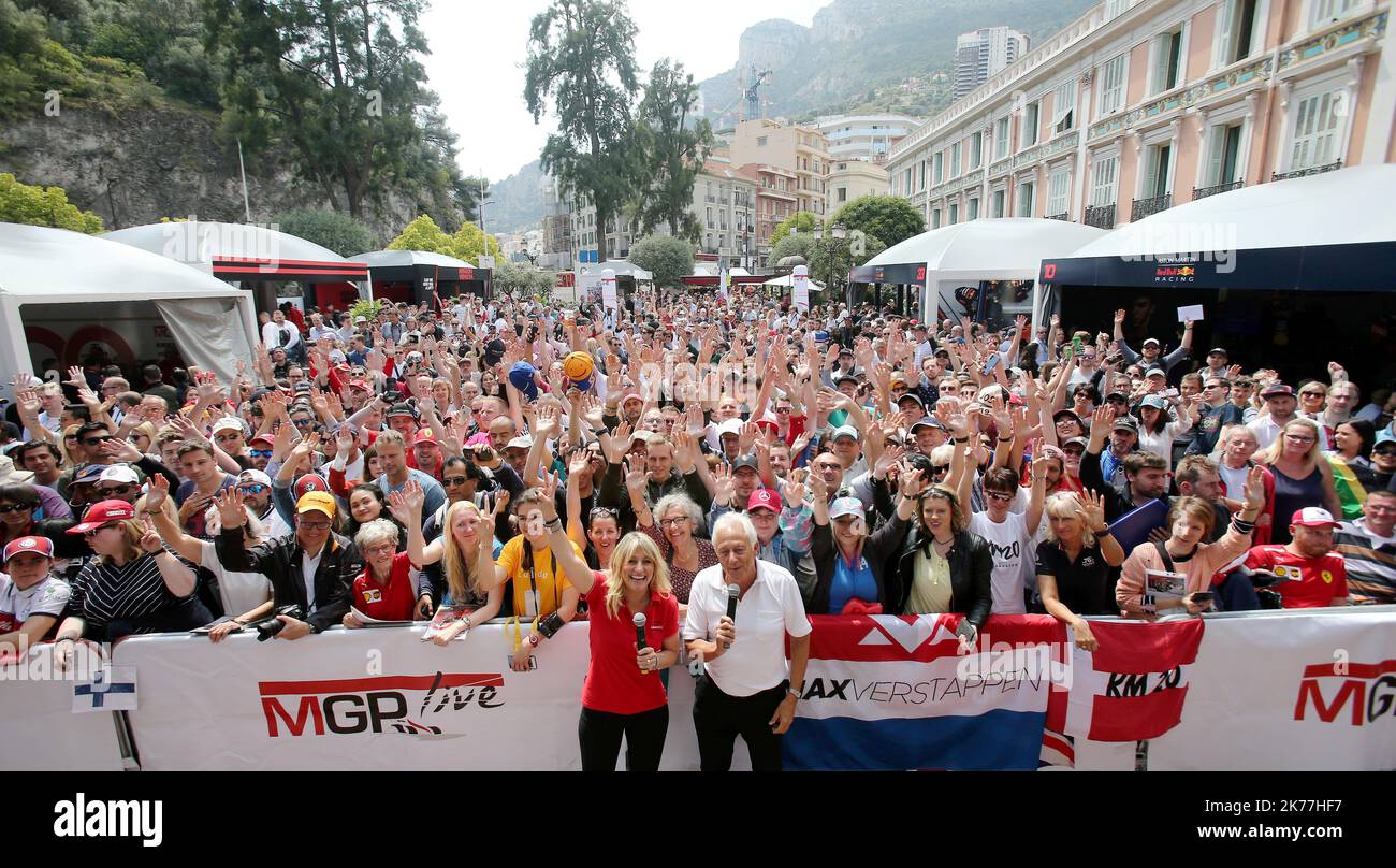 Monaco le 24/05/2019 - Formule 1 - Monaco Grand Prix - Fan Zone MGP ...