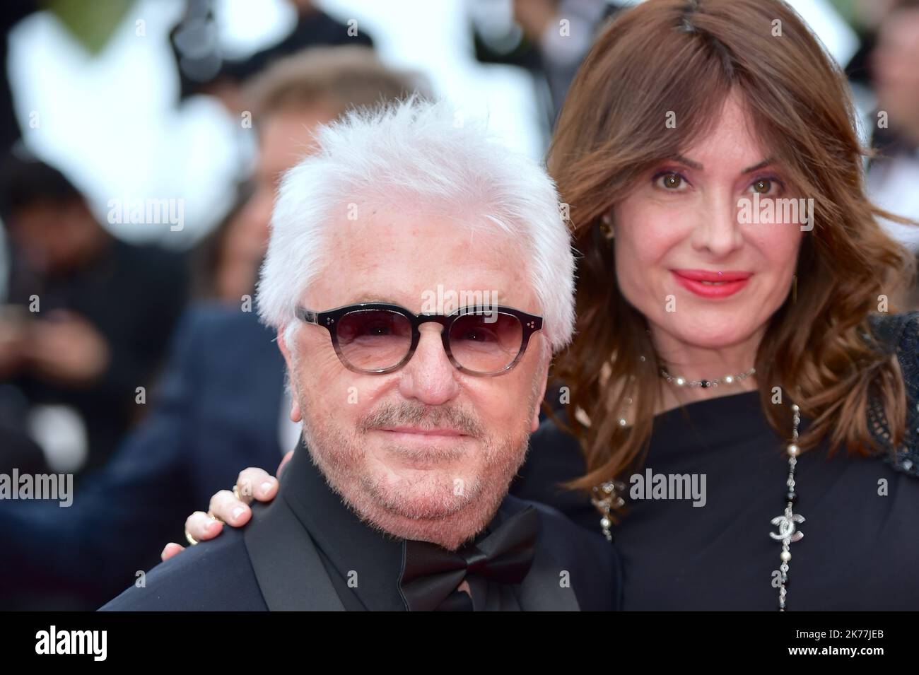 Marc Cerrone and his wife Jill Cerrone attend the screening of Sibyl ...
