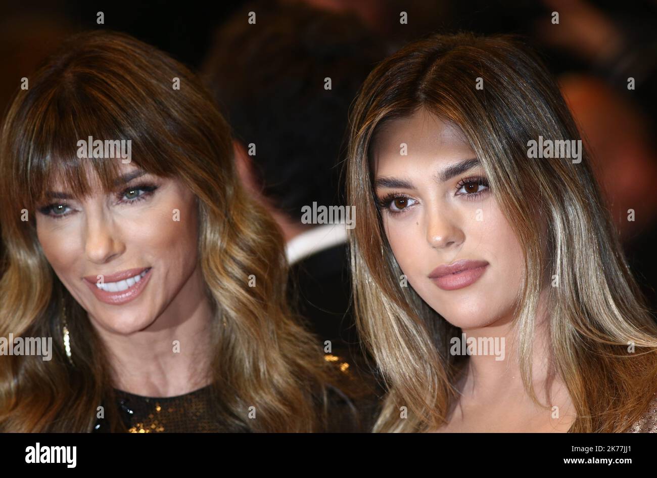 Red carpet with US actor Sylvester Stallone poses as he arrives for the ...