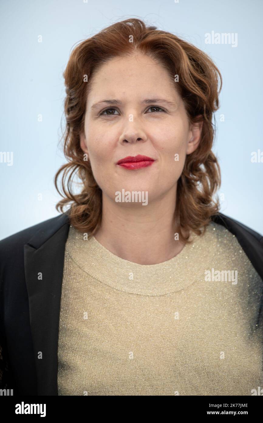 Justine Triet attending the Sibyl Photocall, Cannes Film Festival Stock ...