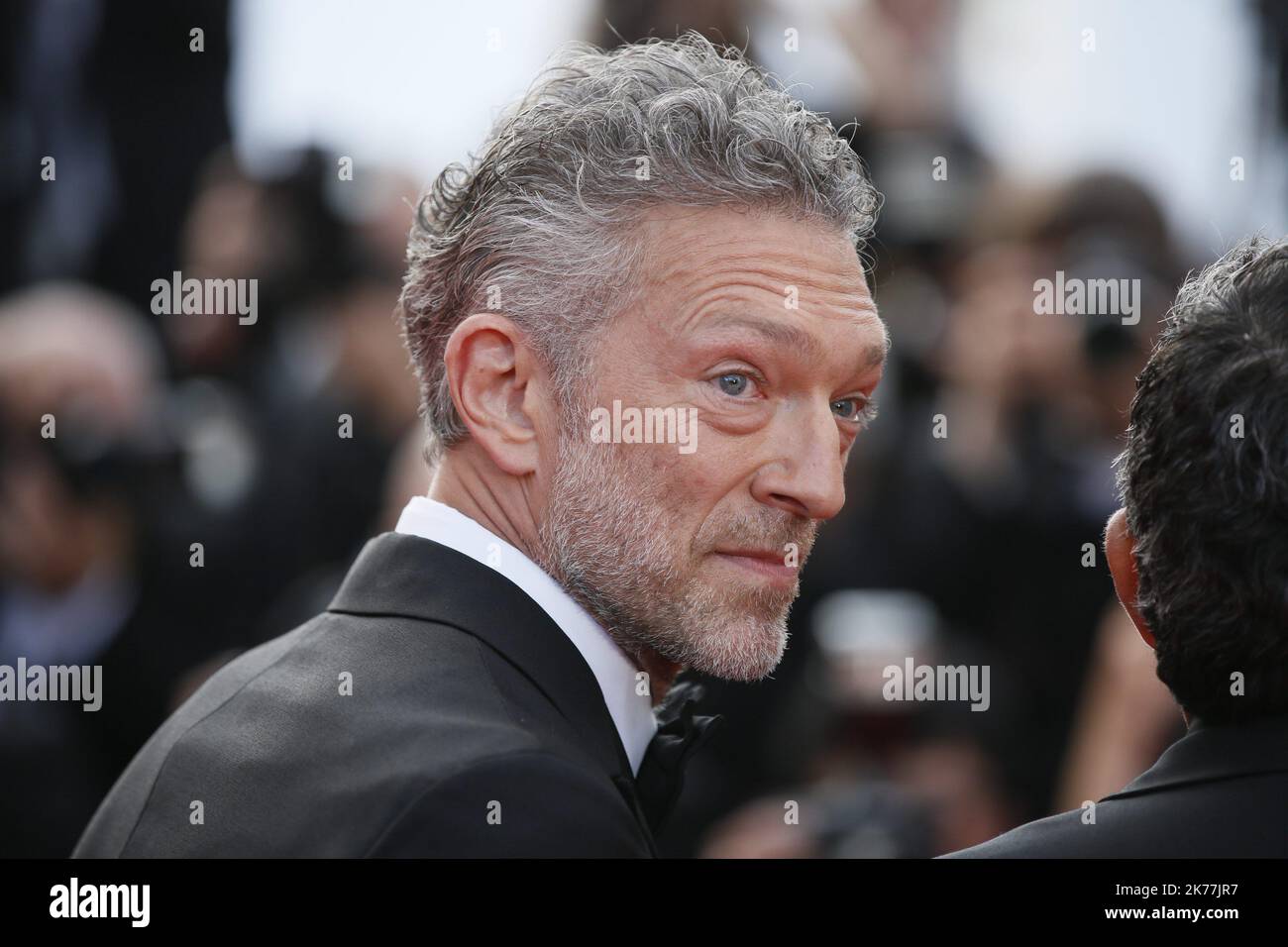 Vincent Cassel attending the closing ceremony of the 72nd Cannes Film ...