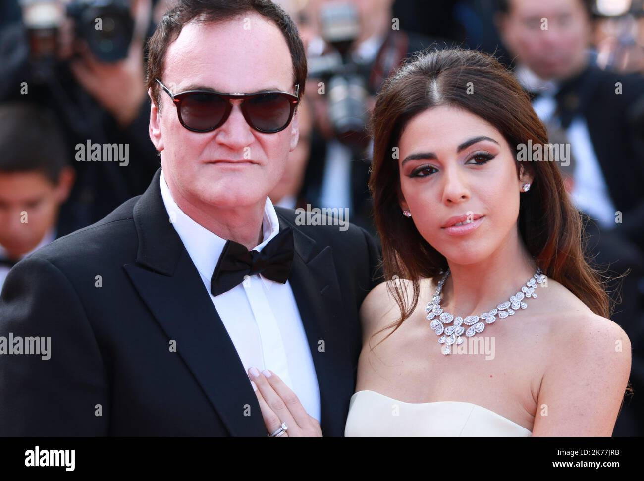 US film director Quentin Tarantino and Daniella Pick attending the ...
