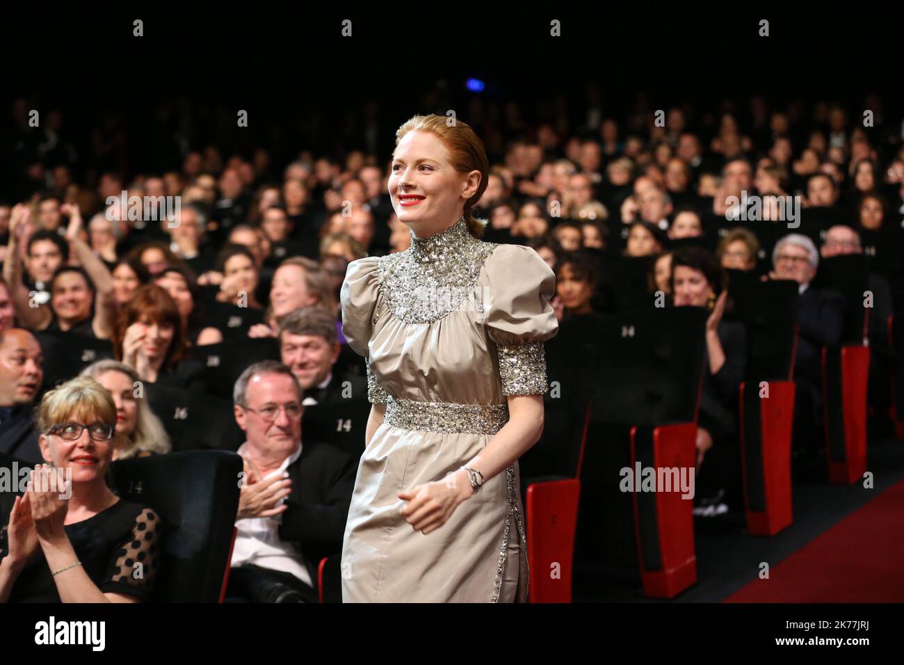 British actress Emily Beecham after she won the Best Actress Prize for ...