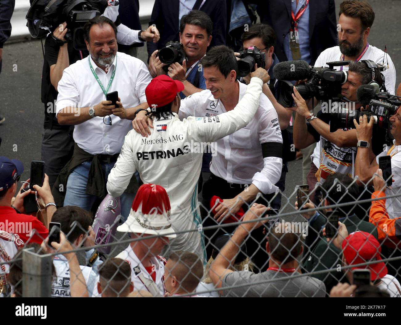 Victoire de Lewis Hamilton- Monaco Formula One Grand Prix at the Monte ...