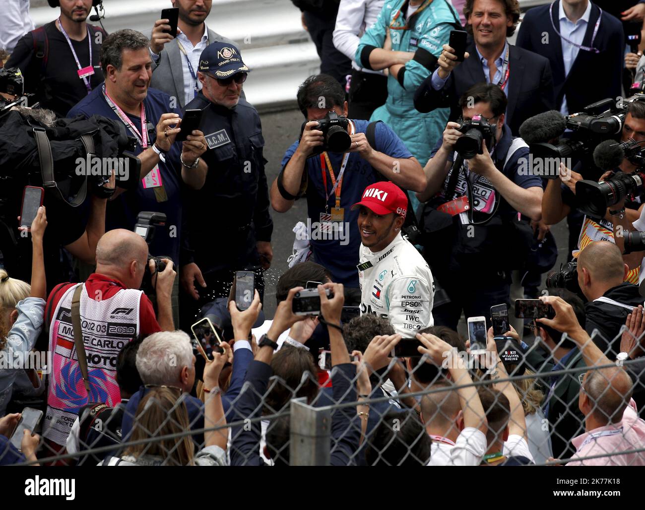 Victoire de Lewis Hamilton- Monaco Formula One Grand Prix at the Monte ...