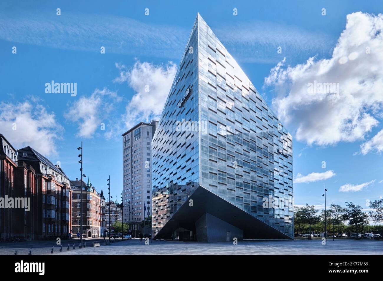 Copenhagen, Denmark - Sept, 2022: Modern architecture of The Crystal ...