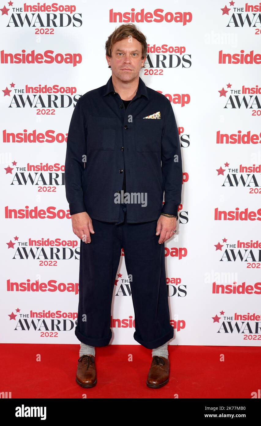 William Beck at the Inside Soap Awards at 100 Wardour Street in London ...