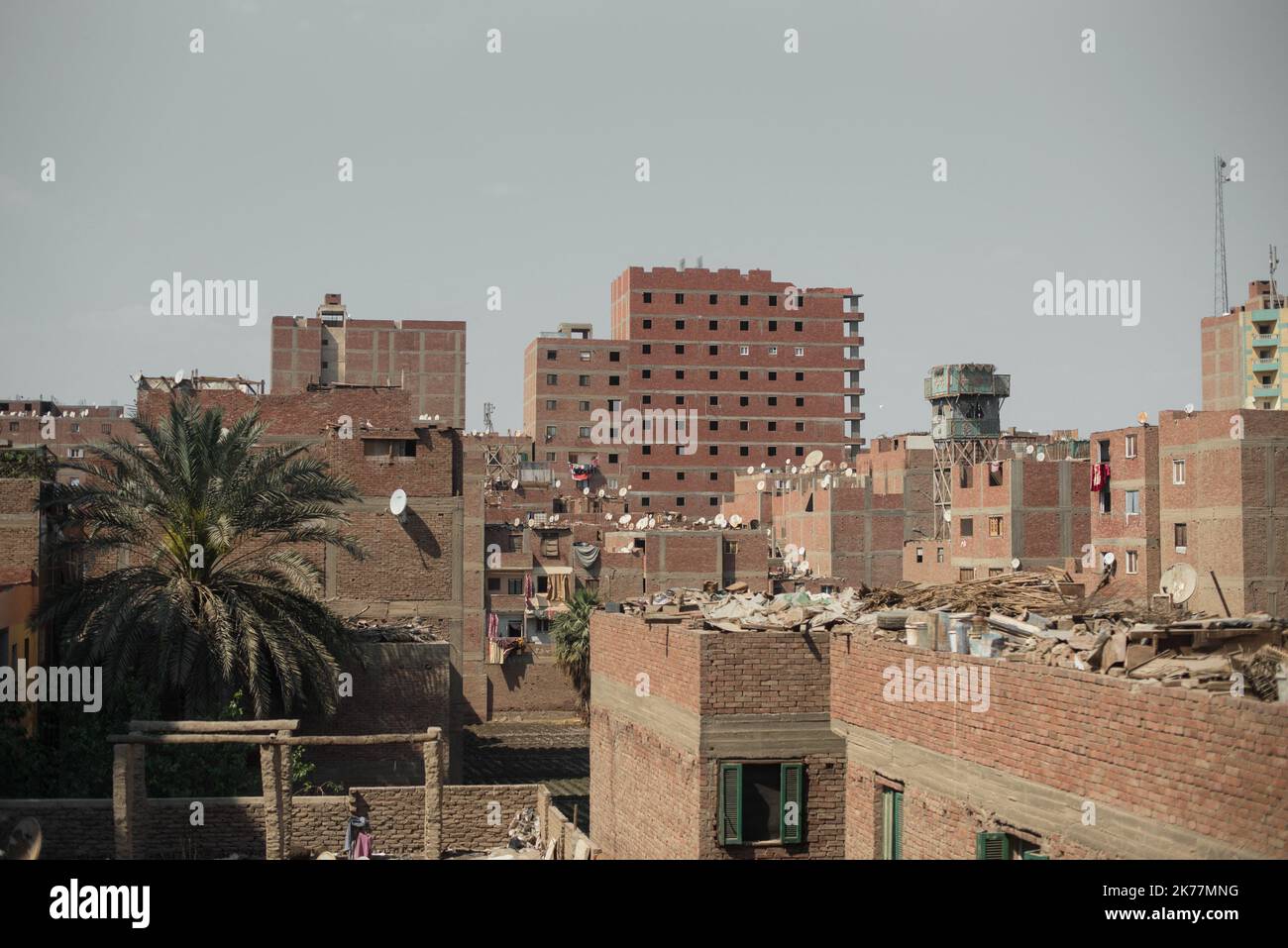 / 20/04/2019 - Egypt - Popular neighbourhoods of Cairo, where bric ...