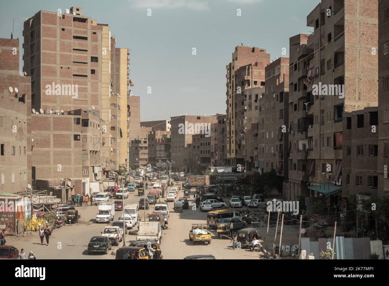 / 20/04/2019 - Egypt - Popular neighbourhoods of Cairo, where bric ...