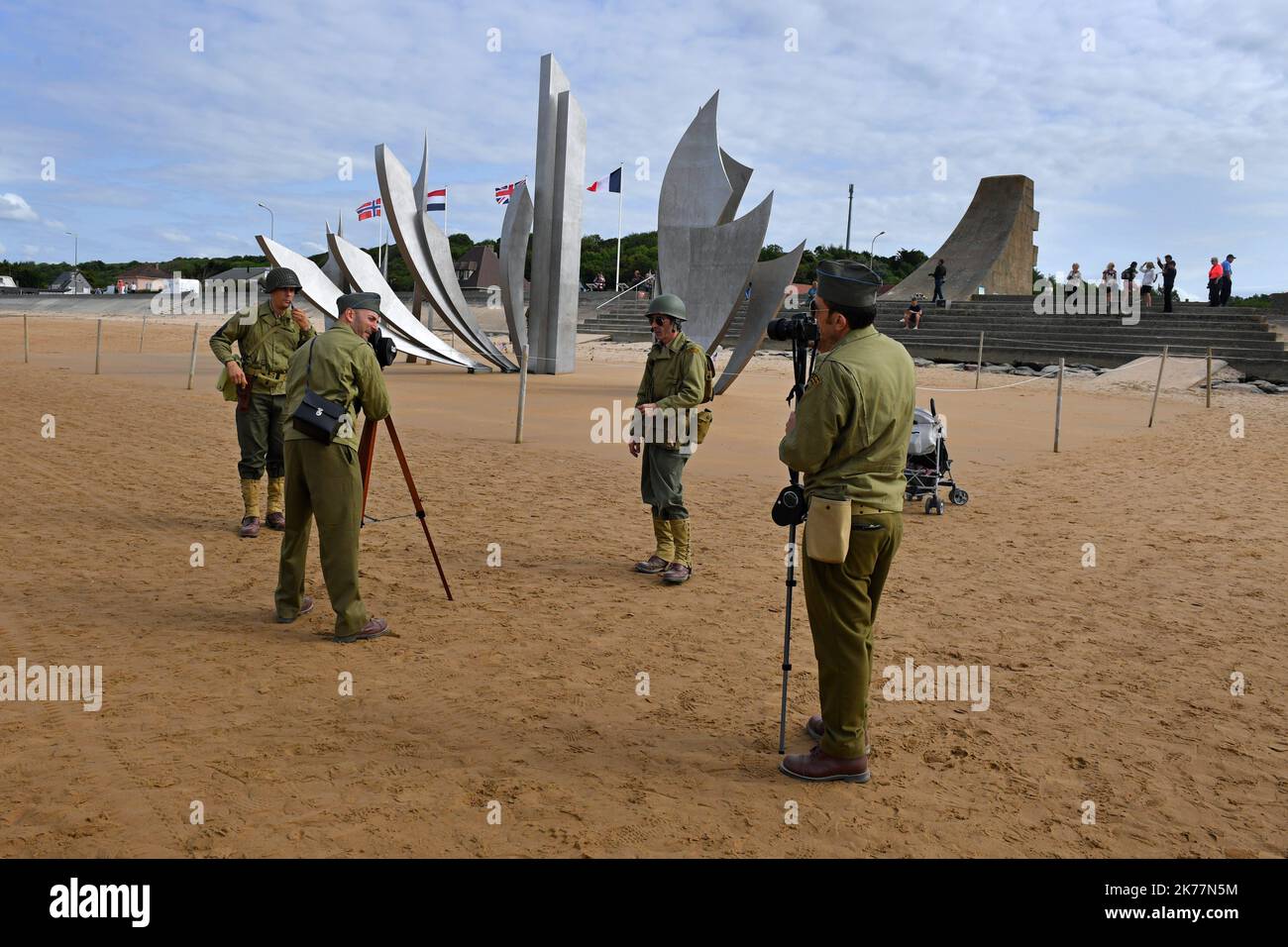 French places of the Normandy Landing are getting ready for D-Day ...