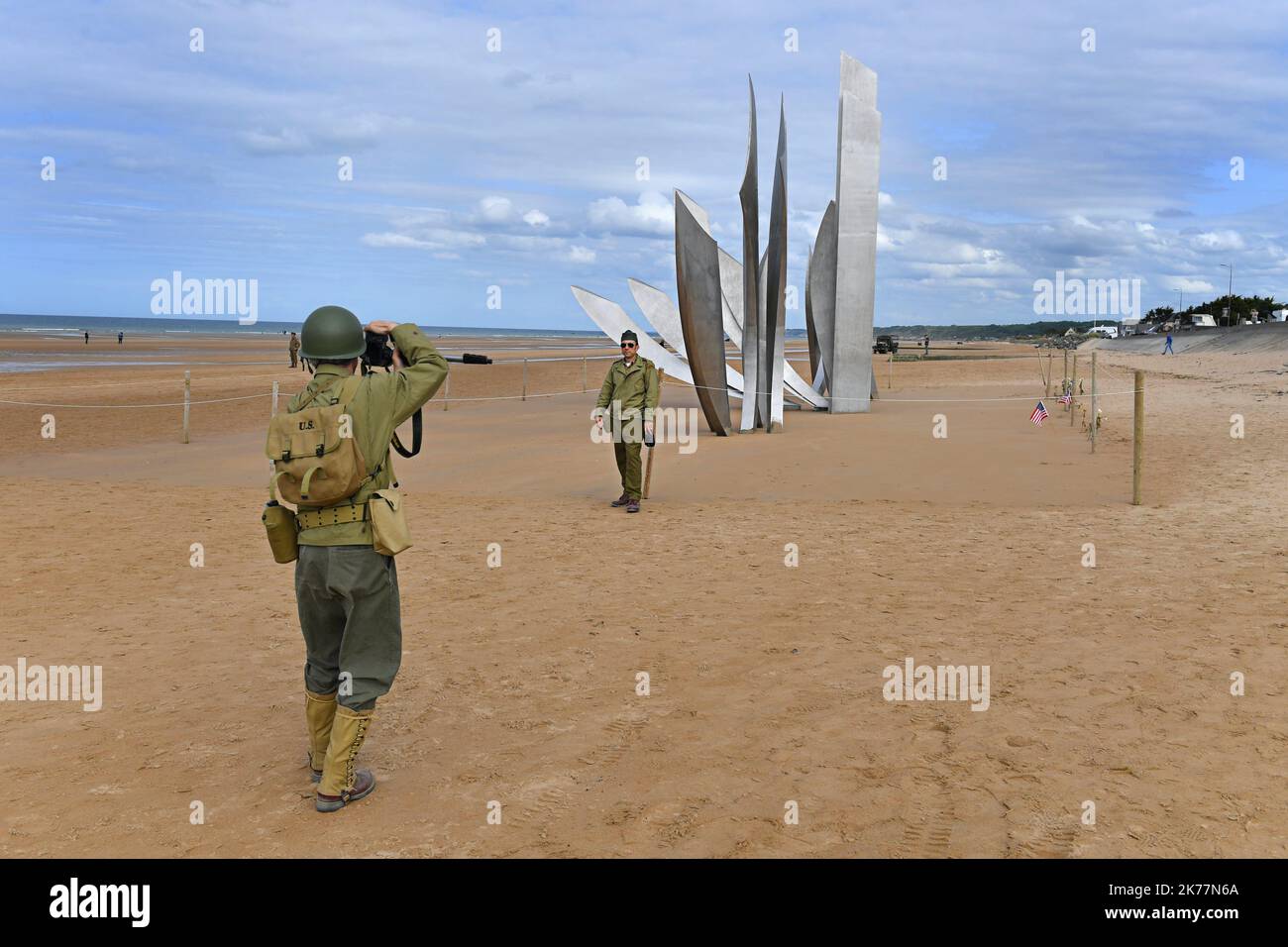 French places of the Normandy Landing are getting ready for D-Day ...