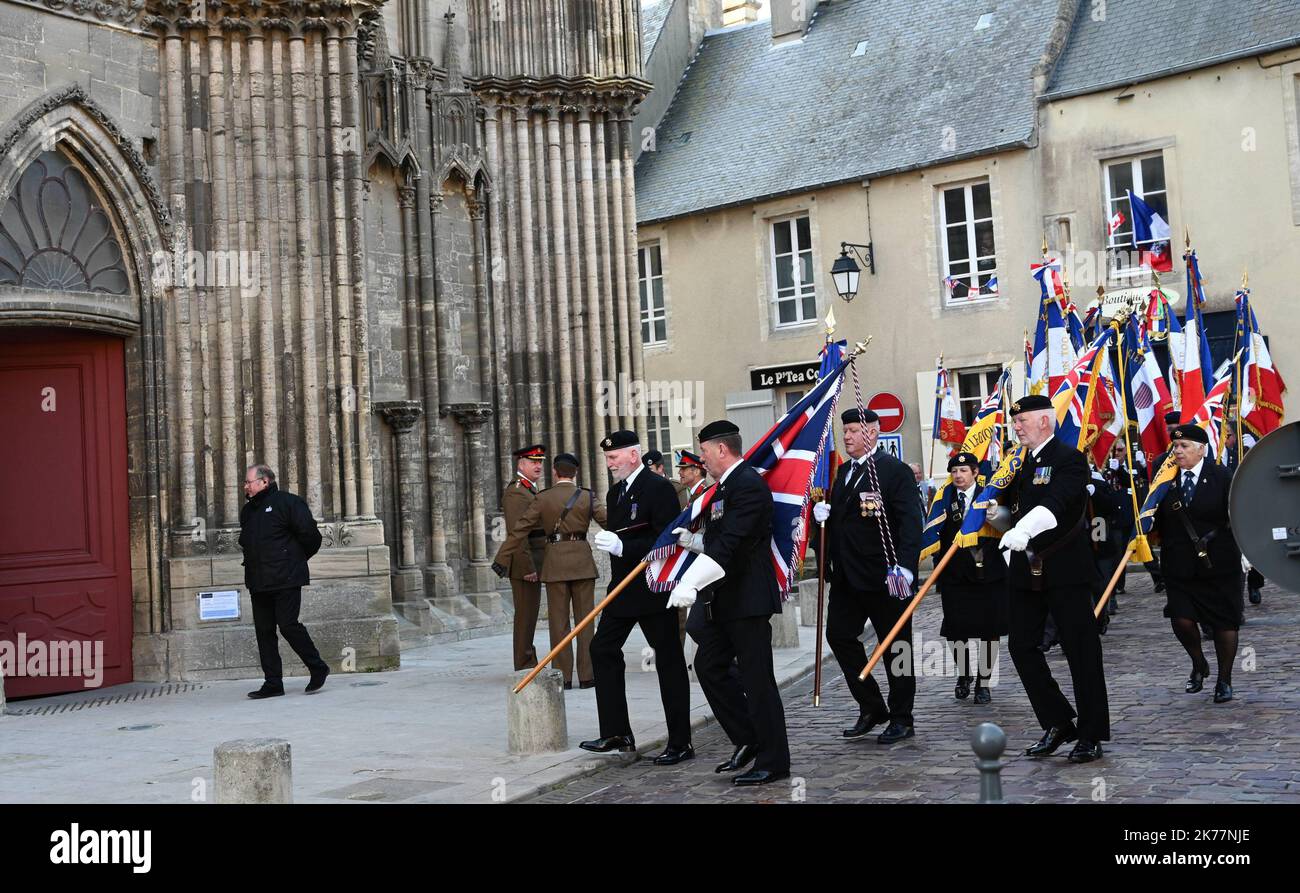 Commemoration ceremonies for the 75th anniversary of D-Day Stock Photo ...