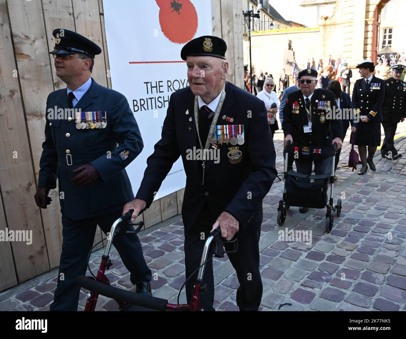 Commemoration ceremonies for the 75th anniversary of D-Day Stock Photo ...