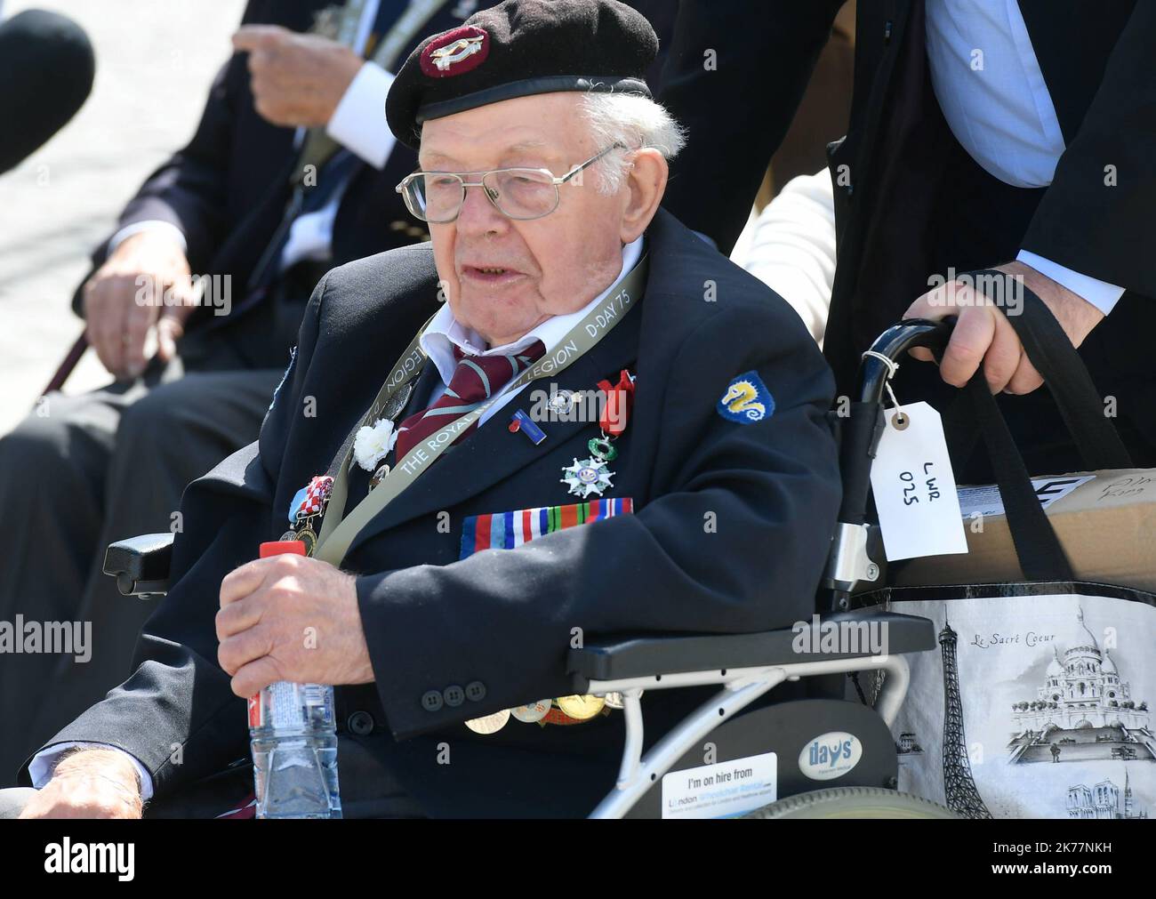 Memorial service at Bayeux War Cemetery on June 06, 2019 in Bayeux ...