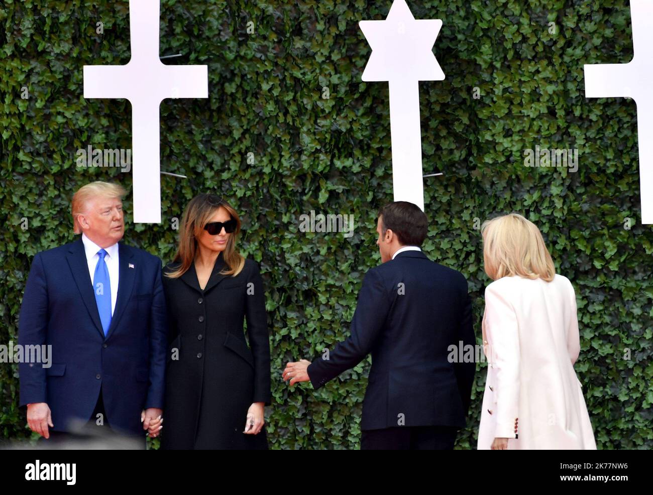 Commemoration ceremonies for the 75th anniversary of D-Day Stock Photo ...