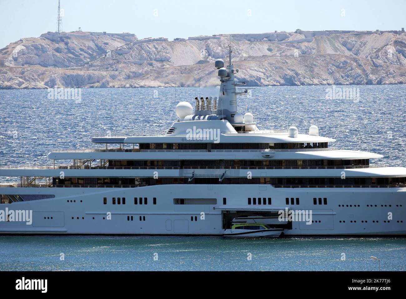 The Eclipse Super Yacht owned by Roman Abramovich Stock Photo - Alamy