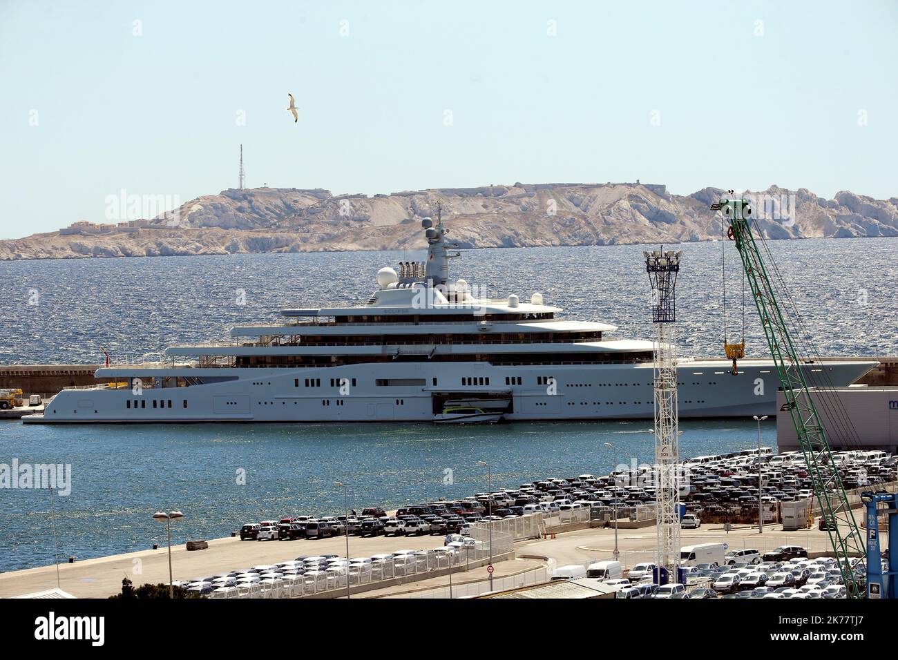 The Eclipse Super Yacht owned by Roman Abramovich Stock Photo - Alamy