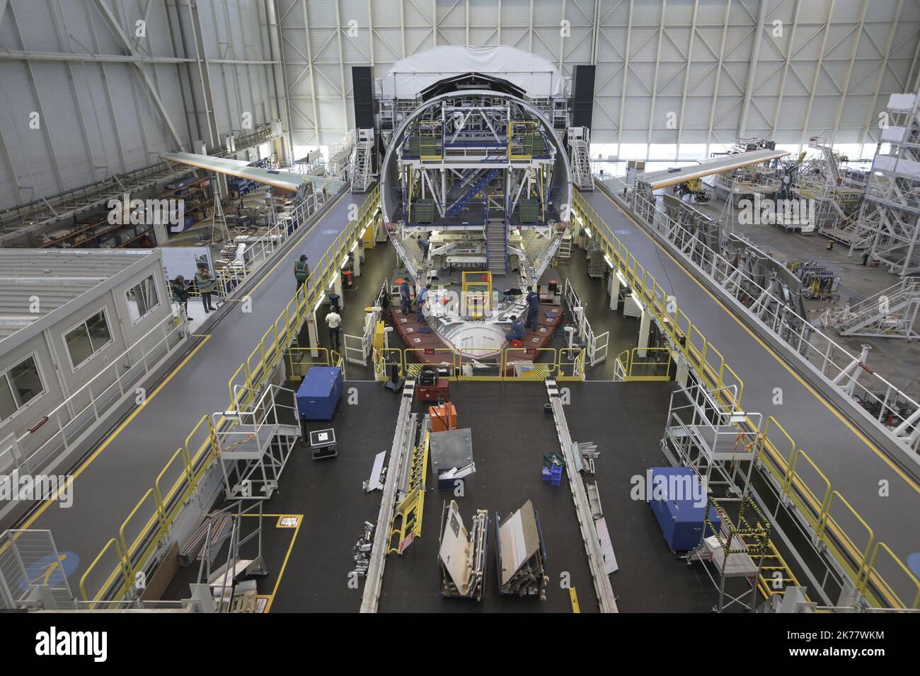 Toulouse, France, May 13th 2019 - A300-600ST Airbus, known as Beluga ...