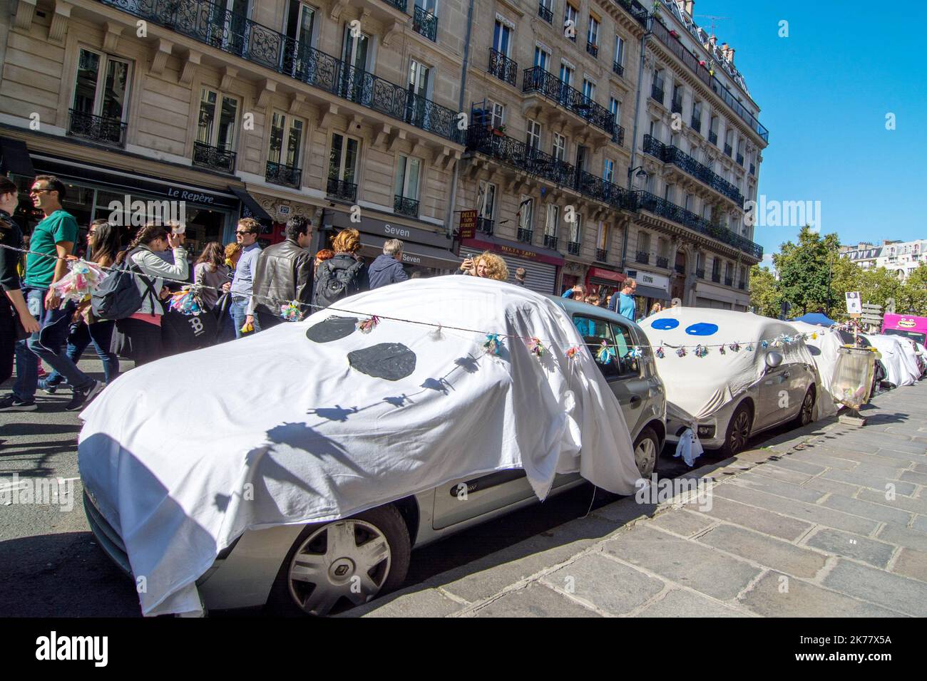 The French city will ban car traffic along the Champs Elysees and nine ...