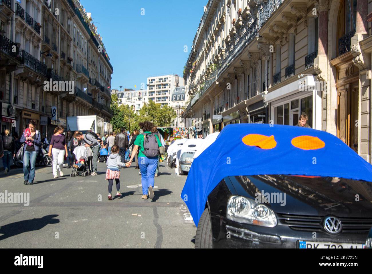 The French city will ban car traffic along the Champs Elysees and nine ...