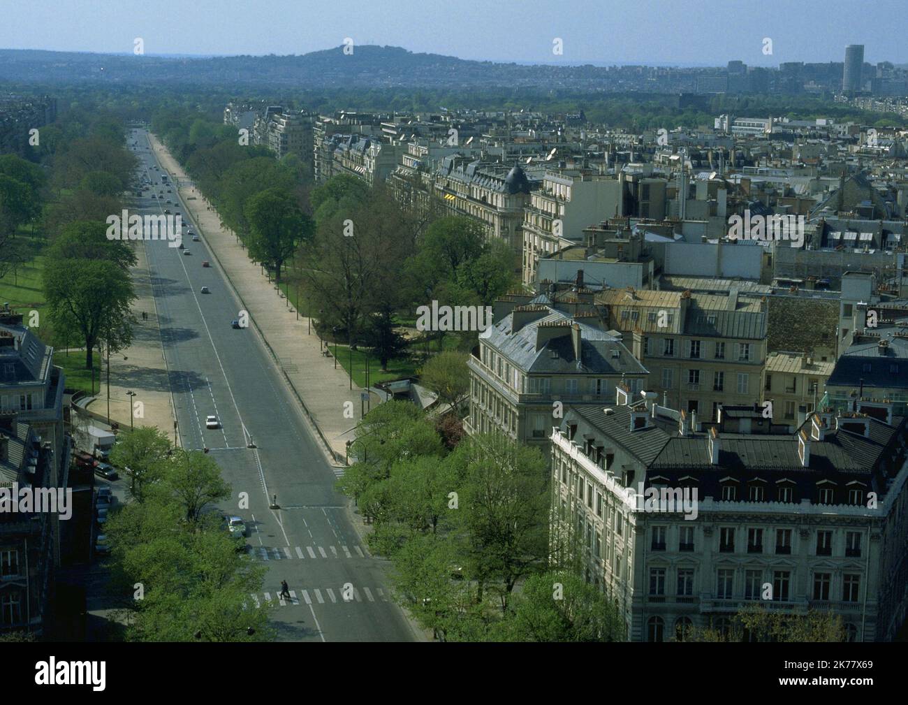 The French city will ban car traffic along the Champs Elysees and nine ...