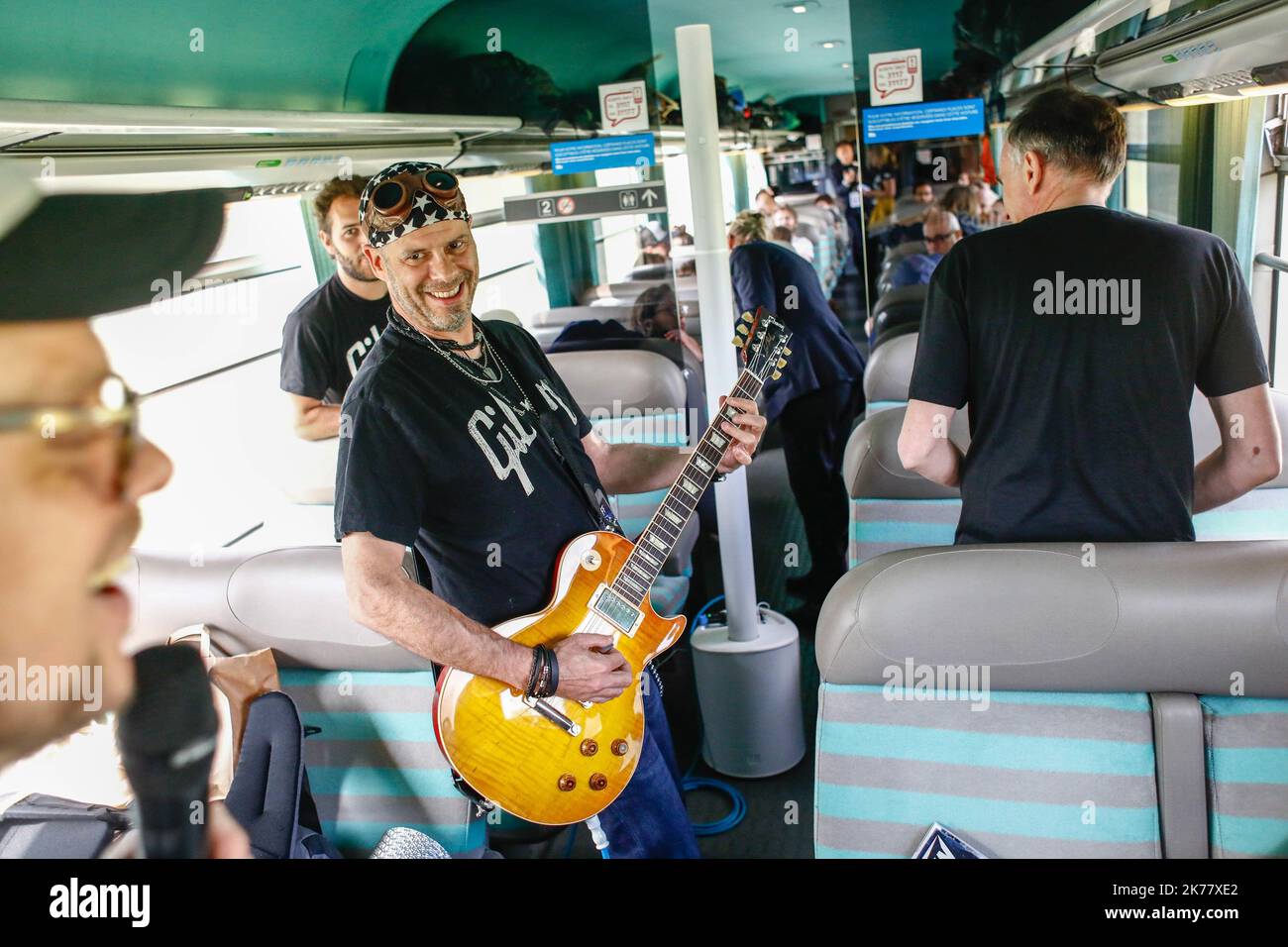 The SNCF has franchised the Crazy Train so that festival-goers from ...