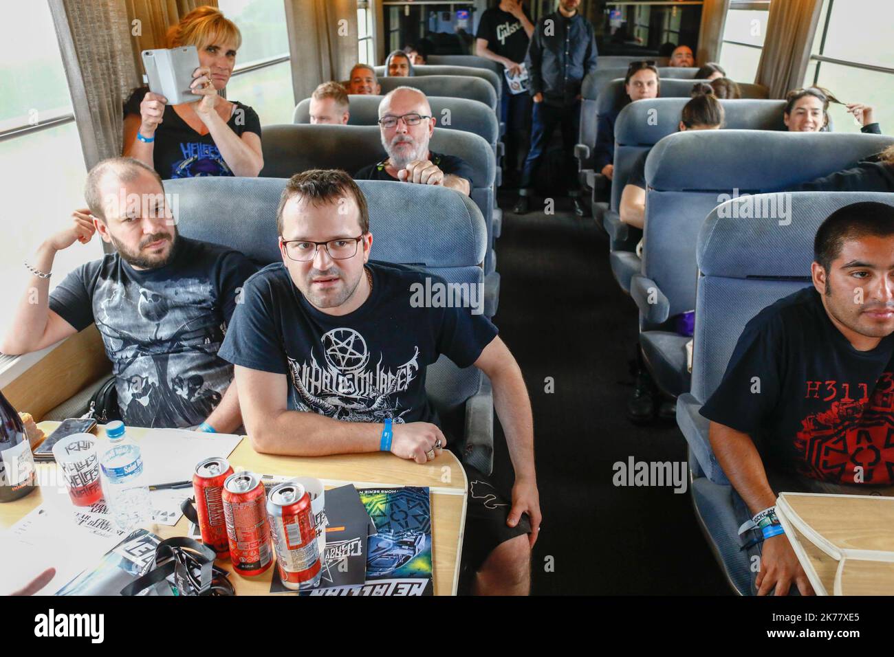 The SNCF has franchised the Crazy Train so that festival-goers from ...