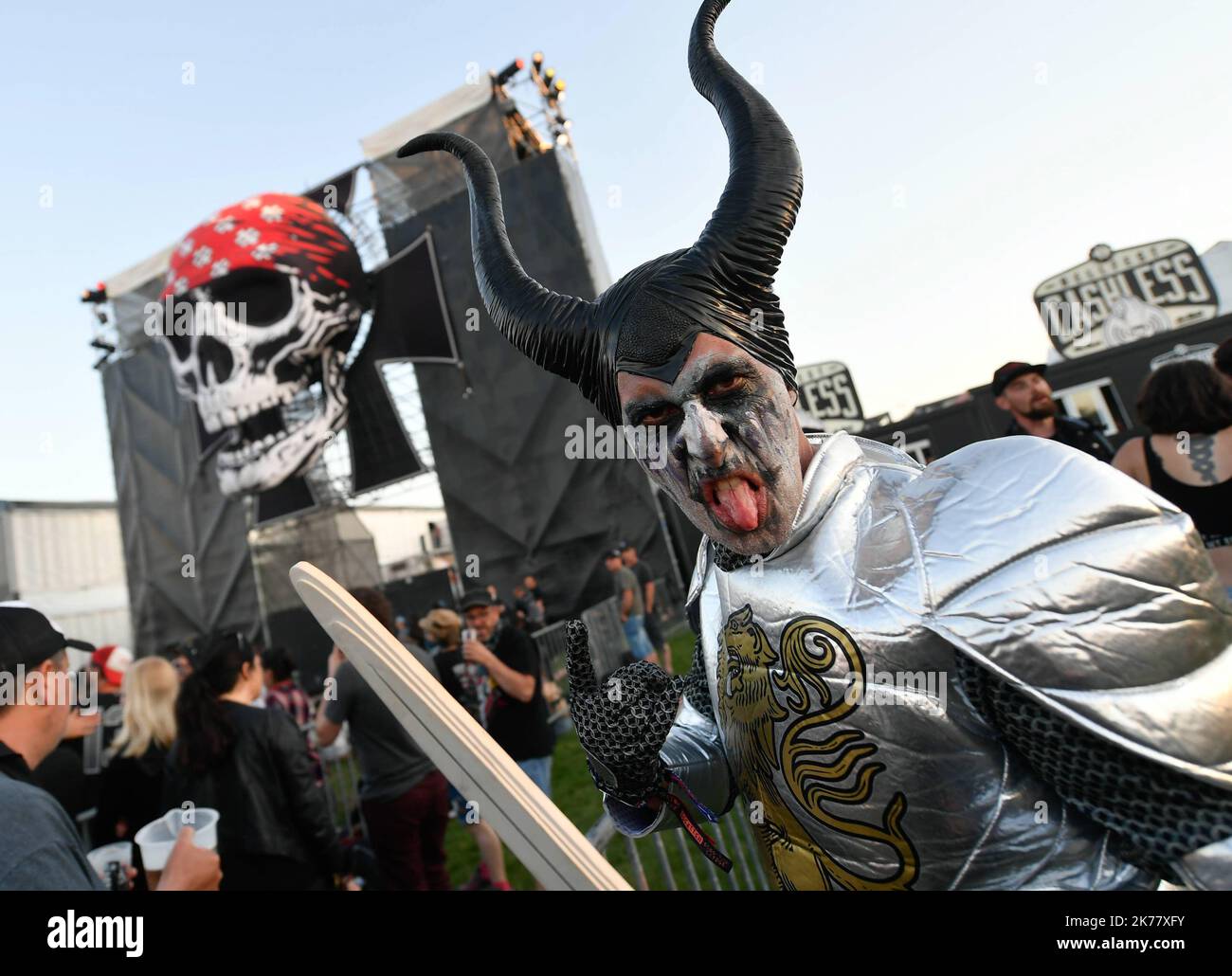 The Hellfest metal music festival in Clisson Stock Photo - Alamy