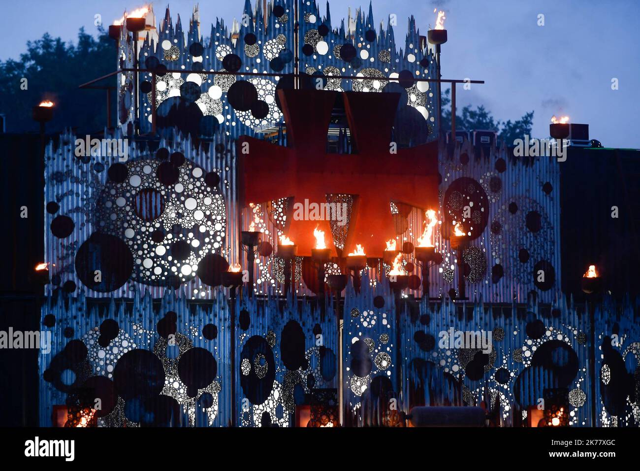 The Hellfest metal music festival in Clisson Stock Photo - Alamy