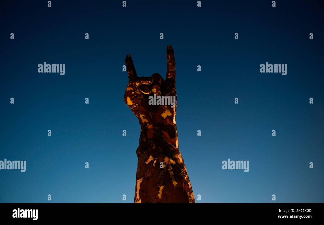The Hellfest metal music festival in Clisson Stock Photo - Alamy