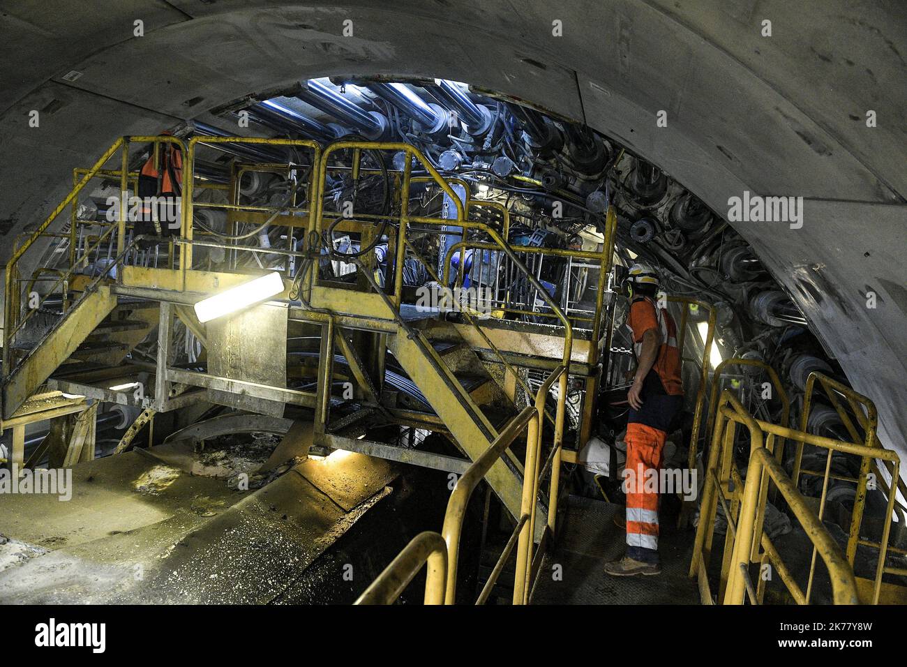 Visite du chantier du tunnel Lyon-Turin le 24 juin 2019 -Visite du ...