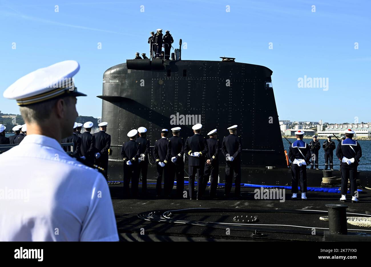 After 35 years of service, the Saphir nuclear attack submarine iis the ...