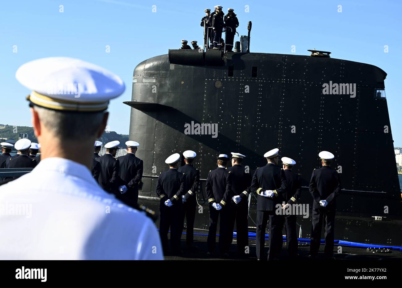 After 35 years of service, the Saphir nuclear attack submarine iis the ...