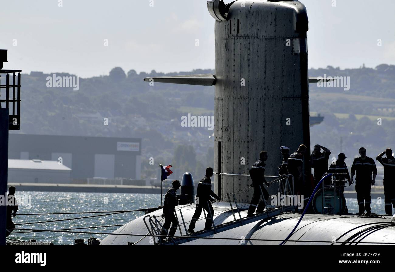 After 35 years of service, the Saphir nuclear attack submarine iis the ...
