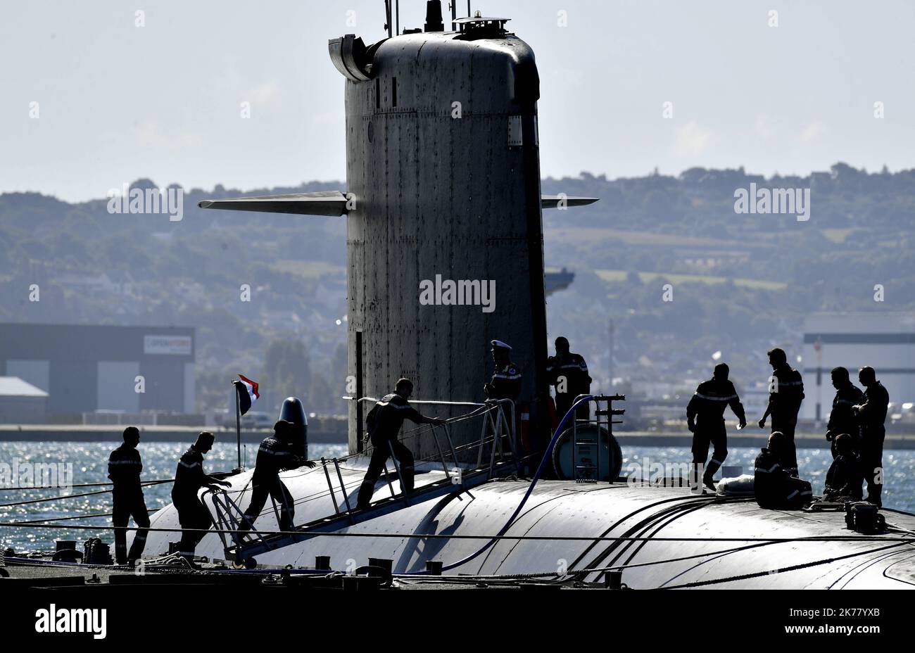 After 35 years of service, the Saphir nuclear attack submarine iis the ...