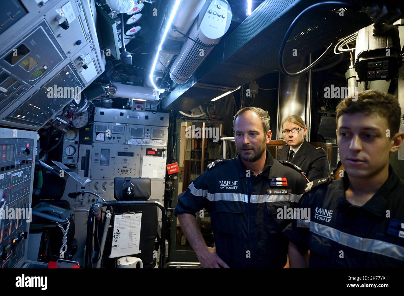 After 35 years of service, the Saphir nuclear attack submarine iis the ...