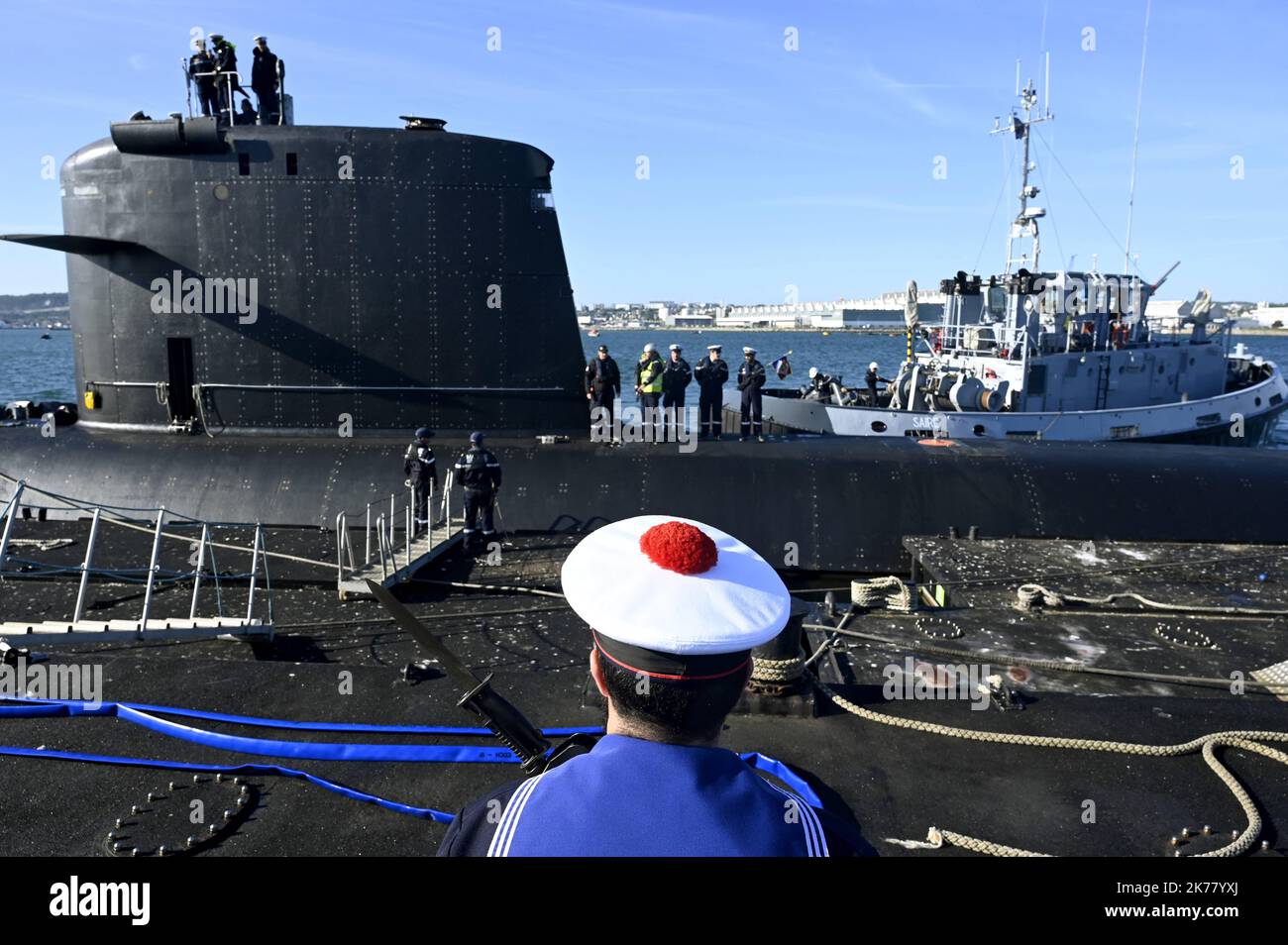 After 35 years of service, the Saphir nuclear attack submarine iis the ...