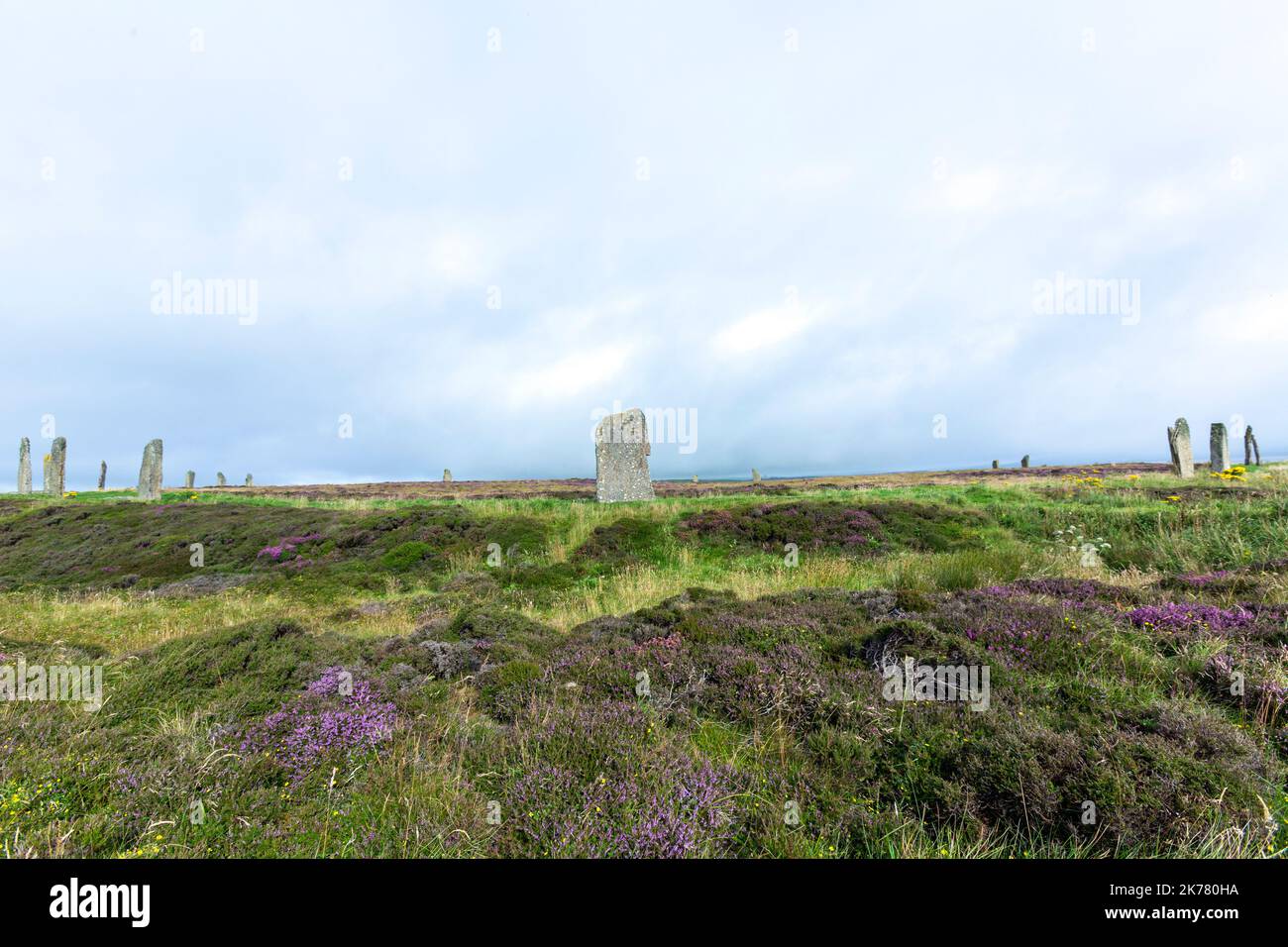 Ring of Brodgar, Neolithic henge and stone circle , Mainland, Orkney ...