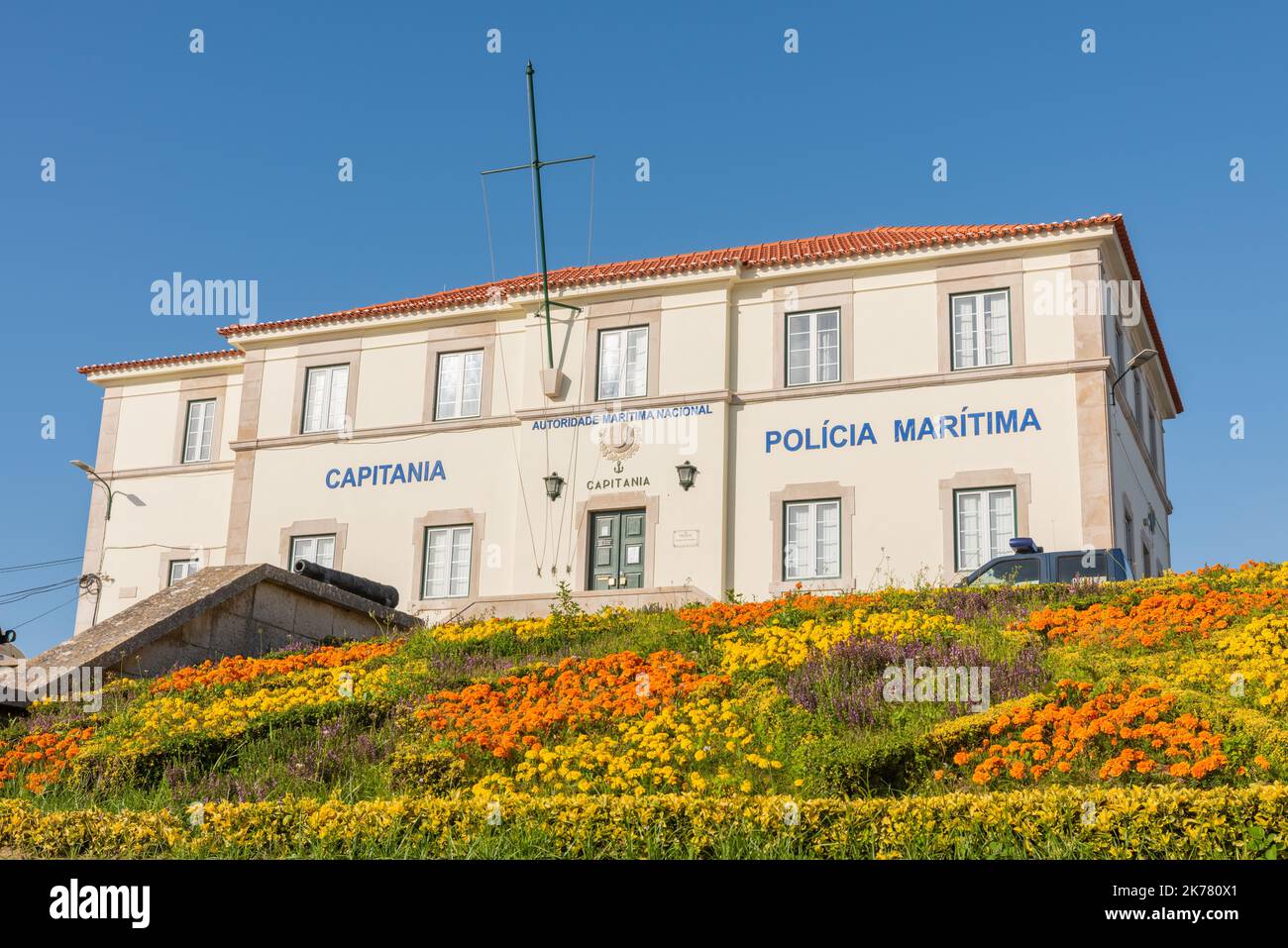 The Maritime Police Building in Portugal Stock Photo - Alamy