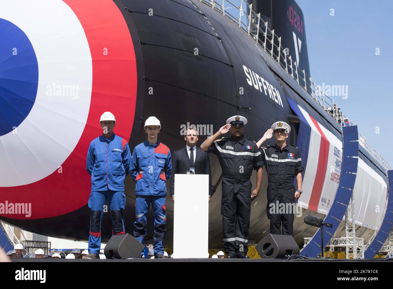 new French nuclear 99-metre-long black steel monster submarine 'Suffren ...