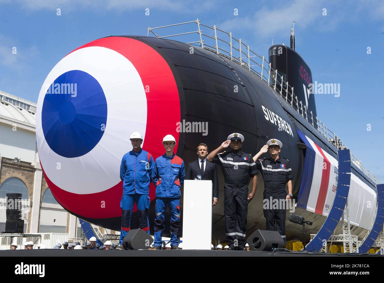 new French nuclear 99-metre-long black steel monster submarine 'Suffren ...