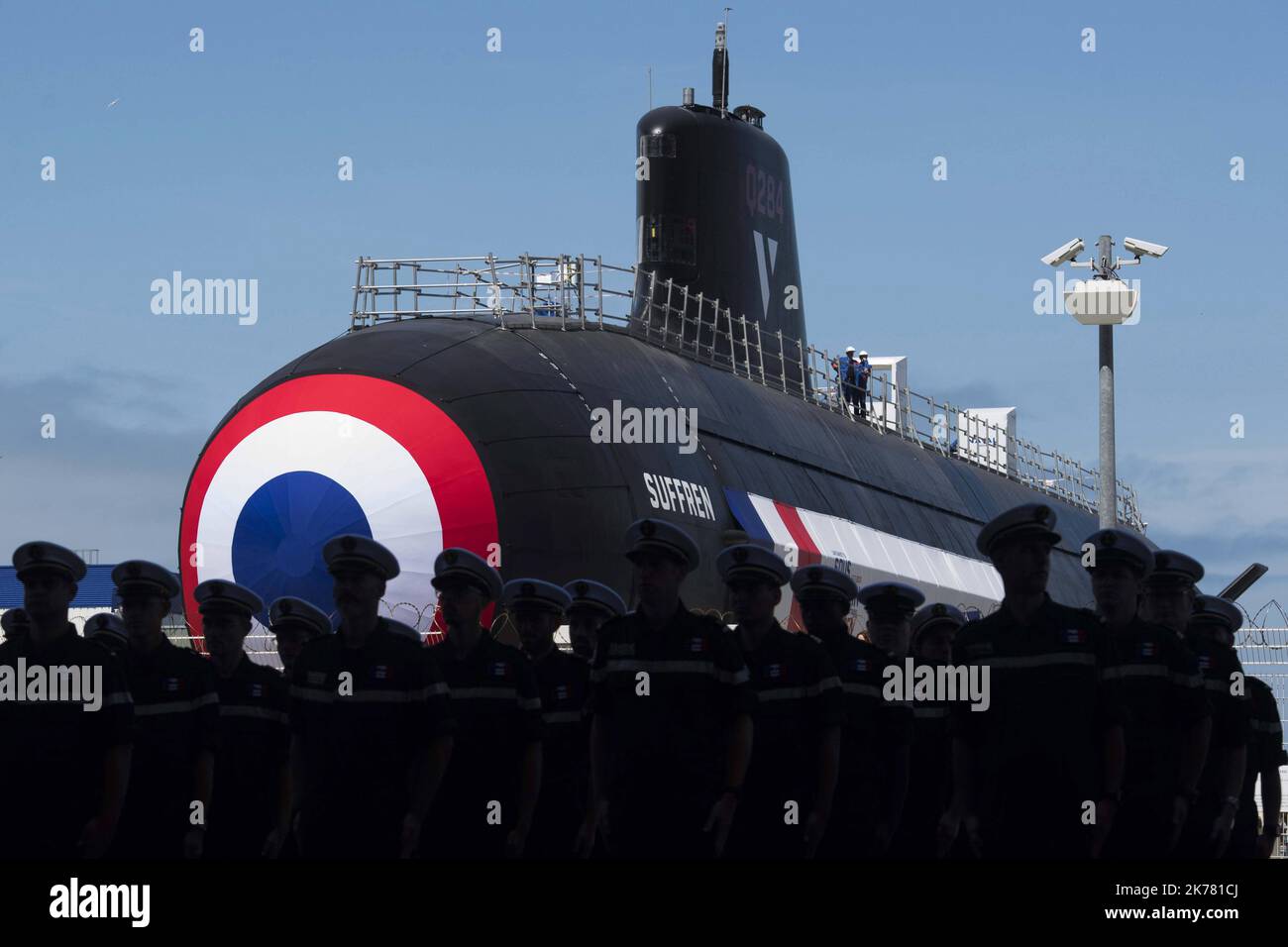 new French nuclear 99-metre-long black steel monster submarine 'Suffren ...