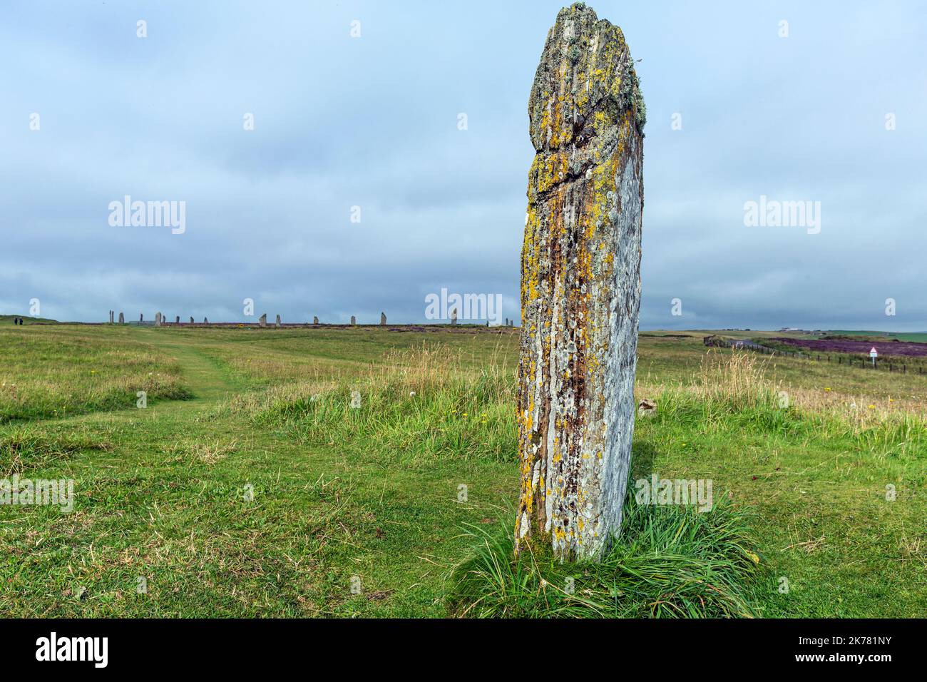 Comet Stone and Ring of Brodgar, Neolithic henge and stone circle ...