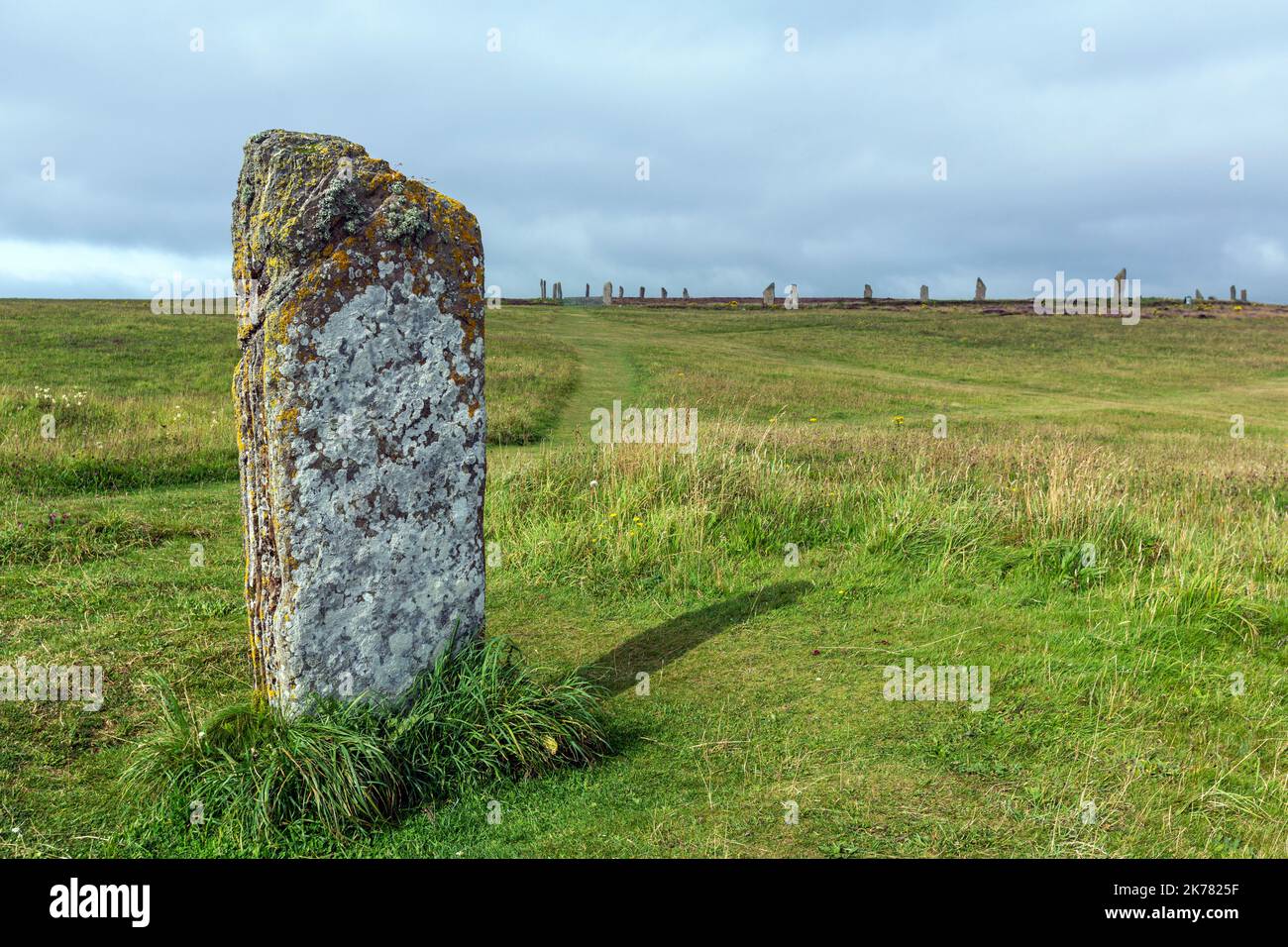 Comet Stone and Ring of Brodgar, Neolithic henge and stone circle ...