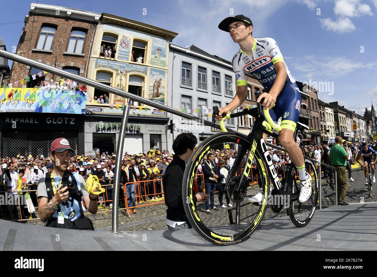 Guillaume MARTIN. PHOTO Alexandre MARCHI Stock Photo - Alamy