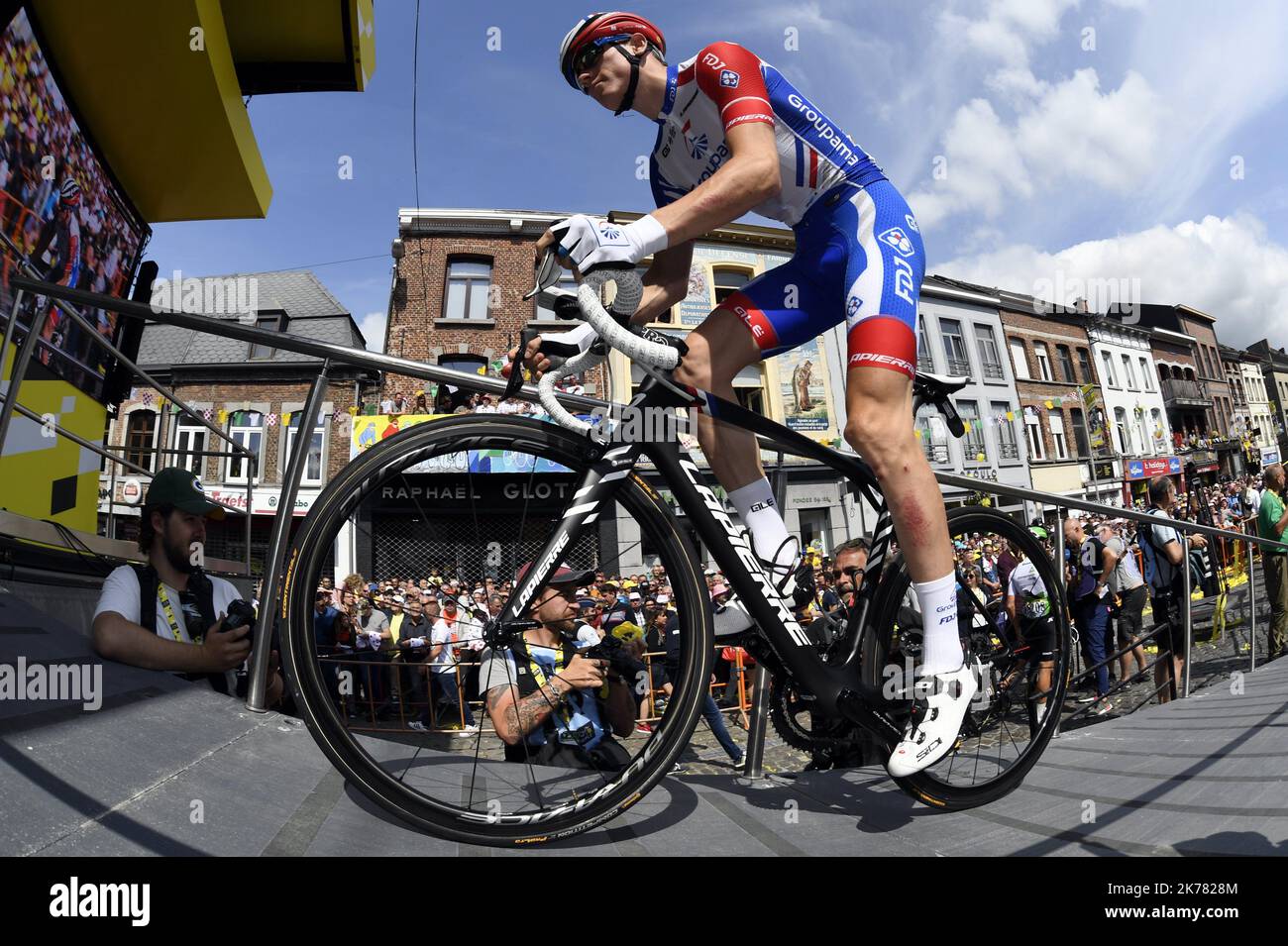 David GAUDU. PHOTO Alexandre MARCHI Stock Photo - Alamy