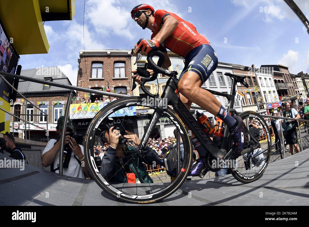 Vincenzo NIBALI. PHOTO Alexandre MARCHI Stock Photo - Alamy
